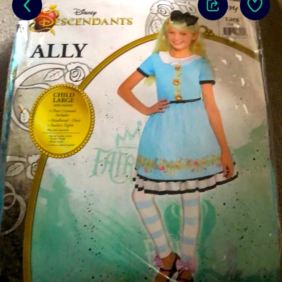 Costumes | Disney Descendants Ally Costume | Poshmark